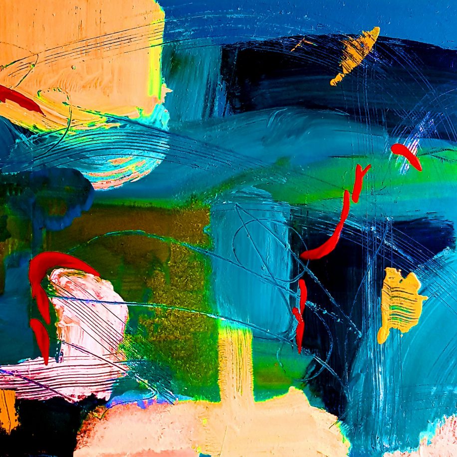 CUSHIONS - ABSTRACT DESIGN - THE JANE ADAMS GALLERY